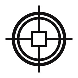 Target logo Royalty Free Vector Image - VectorStock