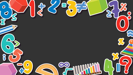 Math Border Vector Images (over 1,100)