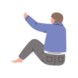 Person Sitting Back View Vector Images (over 1,000)