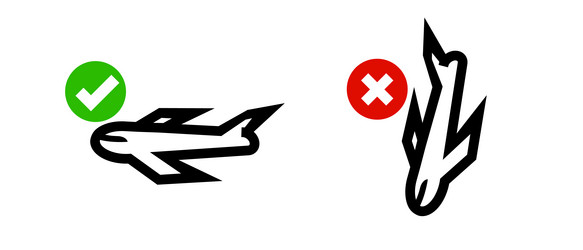 Drawn icons of check marks checkbox Royalty Free Vector