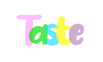 Thank you colorful typography lettering Royalty Free Vector