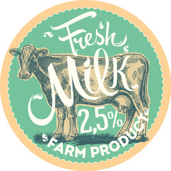 Fresh beef label Royalty Free Vector Image - VectorStock