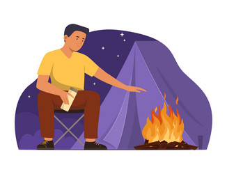 Camping Man Vector Images (over 19,000)