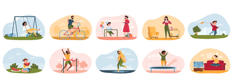 Indoor Outdoor Vector Images (over 11,000)