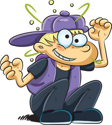 Boy Hit Vector Images (over 1,400)