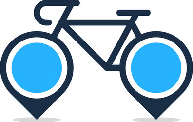 Bike point Royalty Free Vector Image - VectorStock