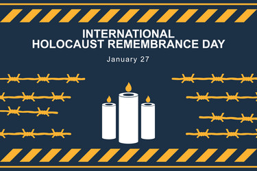 International holocaust remembrance day background