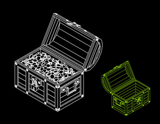 Treasure Chest Outline Vector Images (over 3,500)