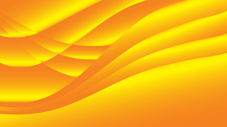 Yellow abstract background wave graphic Royalty Free Vector