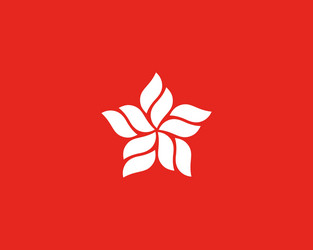 Abstract linear logotype wave flow logo symbol Vector Image