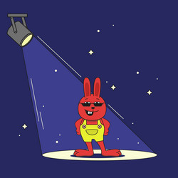 Red Rabbit Cartoon Vector Images (over 4,400)