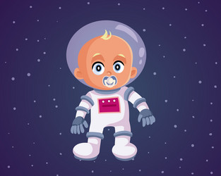 Cartoon Baby in Space Suit Vector Images (over 660)