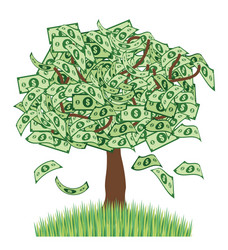 A money tree Royalty Free Vector Image - VectorStock