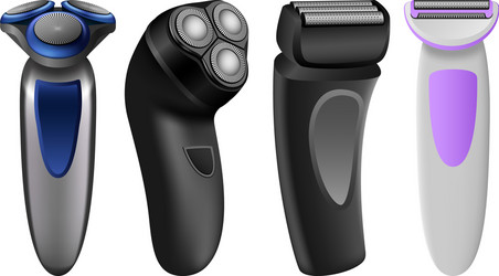Isolated realistic shaver Royalty Free Vector Image