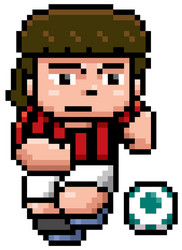 8 Bit Football Vector Images (over 170)