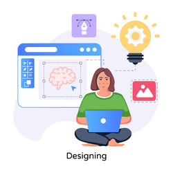 Designing tool Royalty Free Vector Image - VectorStock