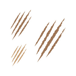 Claw icon logo design Royalty Free Vector Image