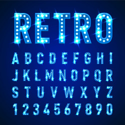 Fluffy color font Royalty Free Vector Image - VectorStock