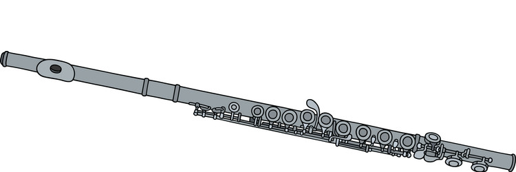 Flute Cartoon Drawing