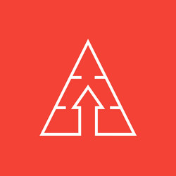 Pyramid with Arrow Vector Images (over 5,100)