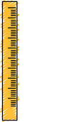 School ruler object design to education Royalty Free Vector