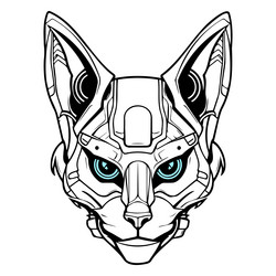 Glimpse into the future Royalty Free Vector Image