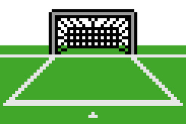 Pixel Art Soccer Vector Images (over 180)