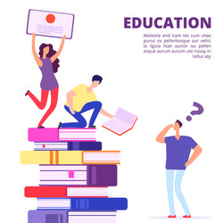 University study Royalty Free Vector Image - VectorStock