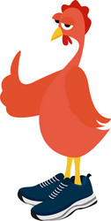 Chicken Cartoon Shouting Vector Images (97)