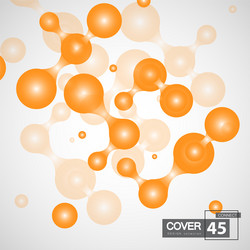 Network connection and dna eps10 Royalty Free Vector Image