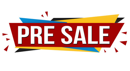 Pre order badge icon Royalty Free Vector Image