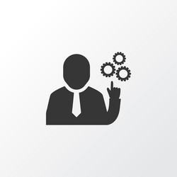 Team leader icon symbol premium quality isolated Vector Image