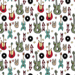 Punk Seamless Pattern Vector Images (over 2,200)