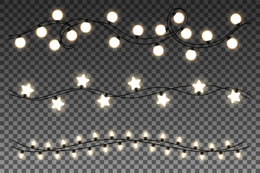 Hanging String Lights no Background Vector Images (over 2,300)