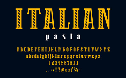 Pasta Font Spaghetti Vector Images (over 300)