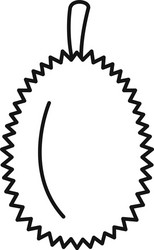 Durian Outline Vector Images (over 410)