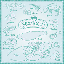 Pasta set Royalty Free Vector Image - VectorStock