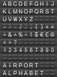Display Font Airport Vector Images (over 1,300)