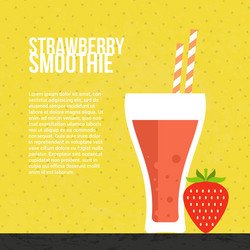 Fresh smoothie Royalty Free Vector Image - VectorStock
