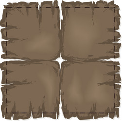 Old damaged paper or map Royalty Free Vector Image