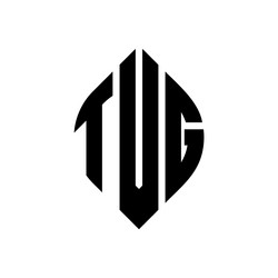 Tvg logo letter design Royalty Free Vector Image