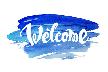 Blue Welcome Vector Images (over 26,000)