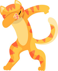 Various animals standing in dub dancing pose Vector Image