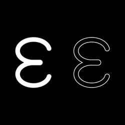 Greek Alphabet Epsilon Vector Images (64)