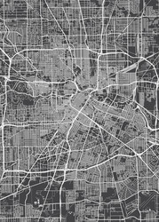 Street Map Houston Vector Images (49)