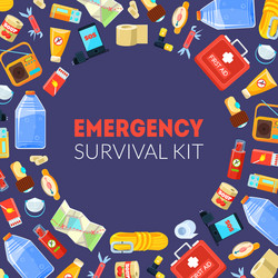 Emergency Survival Kit Vector Images (over 540)