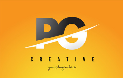 Pg p g pixel letter logo with digital shattered Vector Image