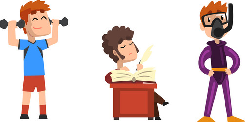 Poet Cartoon Vector Images (over 410)