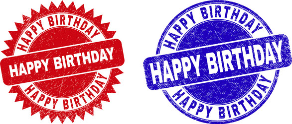 Birthday Stamp Watermark Vector Images (over 320)