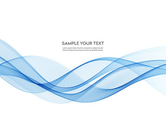 Abstract colorful flowing wave lines Royalty Free Vector